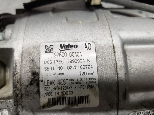 20 2020 NISSAN ALTIMA 2.5L AC COMPRESSOR | eBay