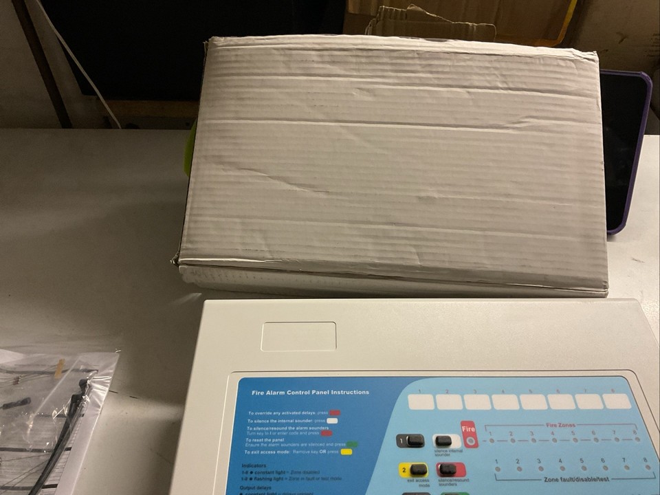 Scimitar 8 Zone Fire Alarm Panel By Channel Safety Systems | eBay UK
