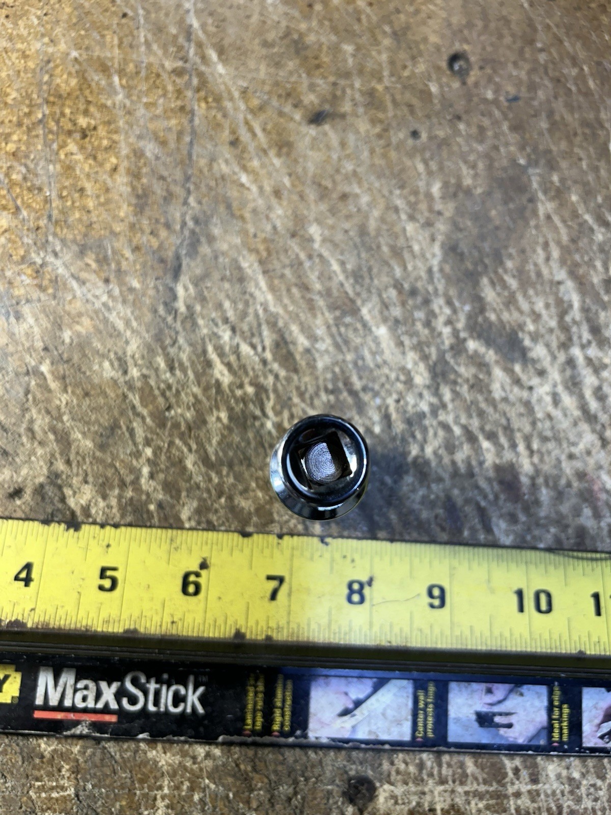 Craftsman 3/8" Drive Flex Spark Plug Socket, size 13/16", USA 43323 G ...