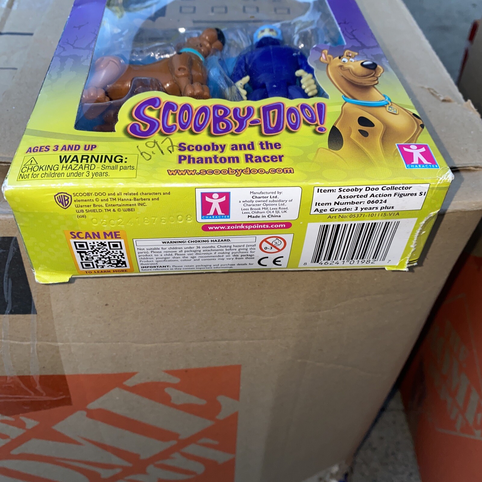 SCOOBY-DOO & PHANTOM RACER Action Figures 2-Pack SERIES 1 Charter LTD ...