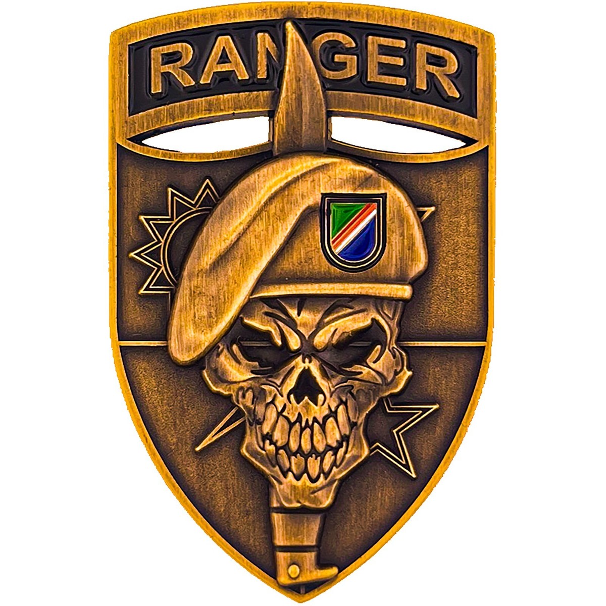 Army Ranger Skull Logo