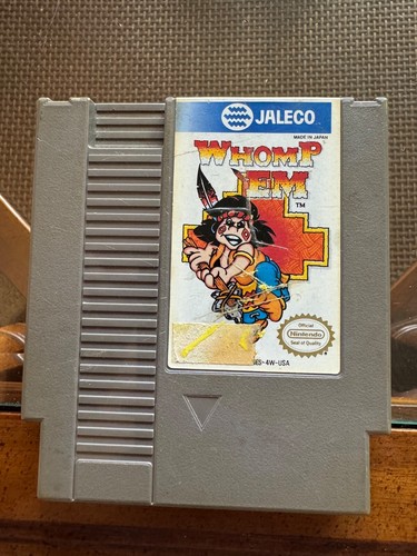 Whomp 'Em (Nintendo NES) RARE HTF video game cart only L@@K WE ...