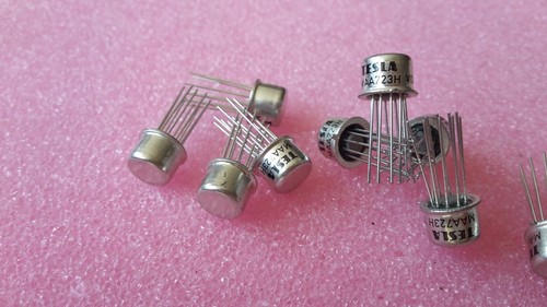 4x MAA723H TESLA Adj voltage regulator 2-37V CA723CT LM723H MC723G ...