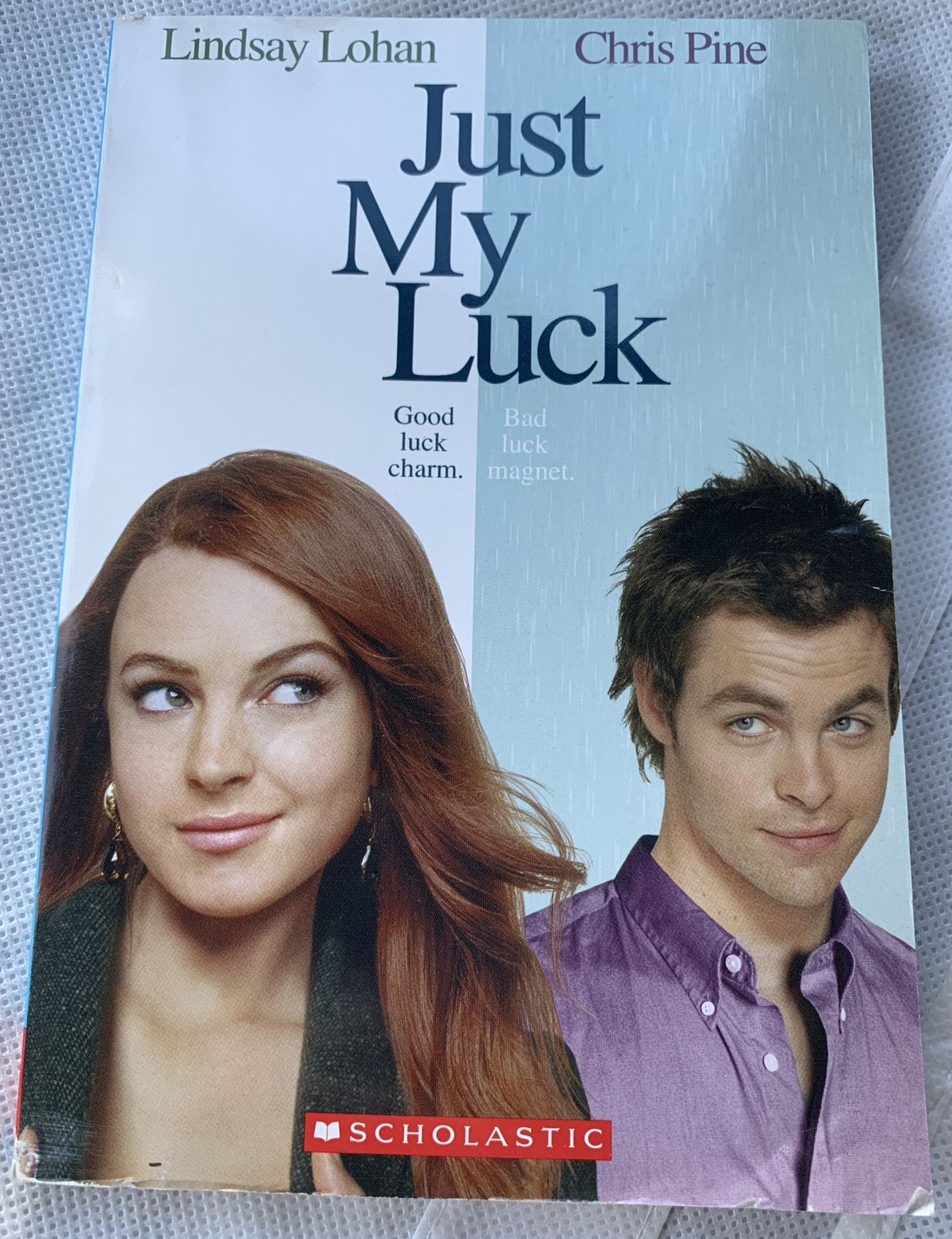 Just My Luck by Laurie Calkhoven (2006, Scholastic Novelization Movie ...
