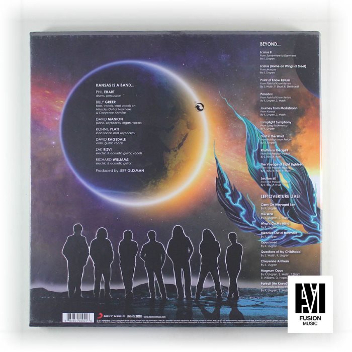 Kansas – Leftoverture Live & Beyond 889854609016 EU Vinyl 4LP+2CD Box ...
