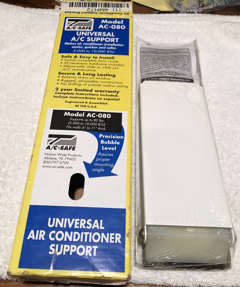 A/C SAFE AC-080 Window AC Support,Painted Steel NEW | eBay