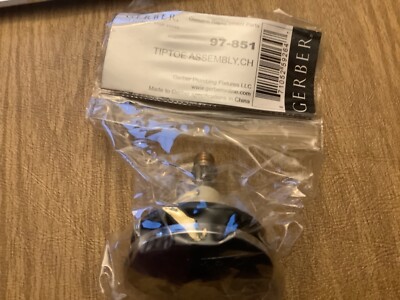 GENUINE GERBER 97-851 Tip Toe Assembly, Chrome Plated | eBay