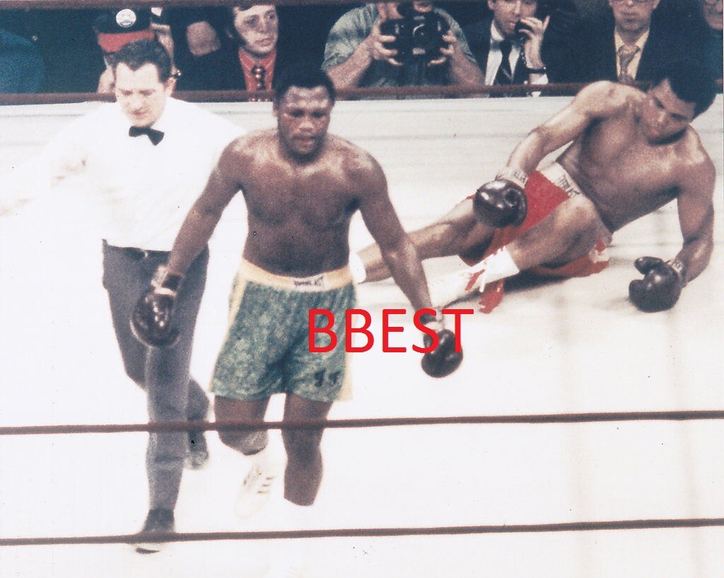 Muhammad Ali Joe Frazier Knockout