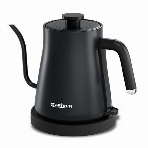 Stariver Electric Kettle Gooseneck Kettle 1.2L Water Kettle BPA-Free ...