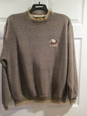 Renegade Club mens crew neck sweater size M LS USED WORN Alaska Eagle ...
