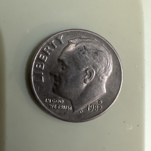1982-D Dime Off center Error Coin | eBay