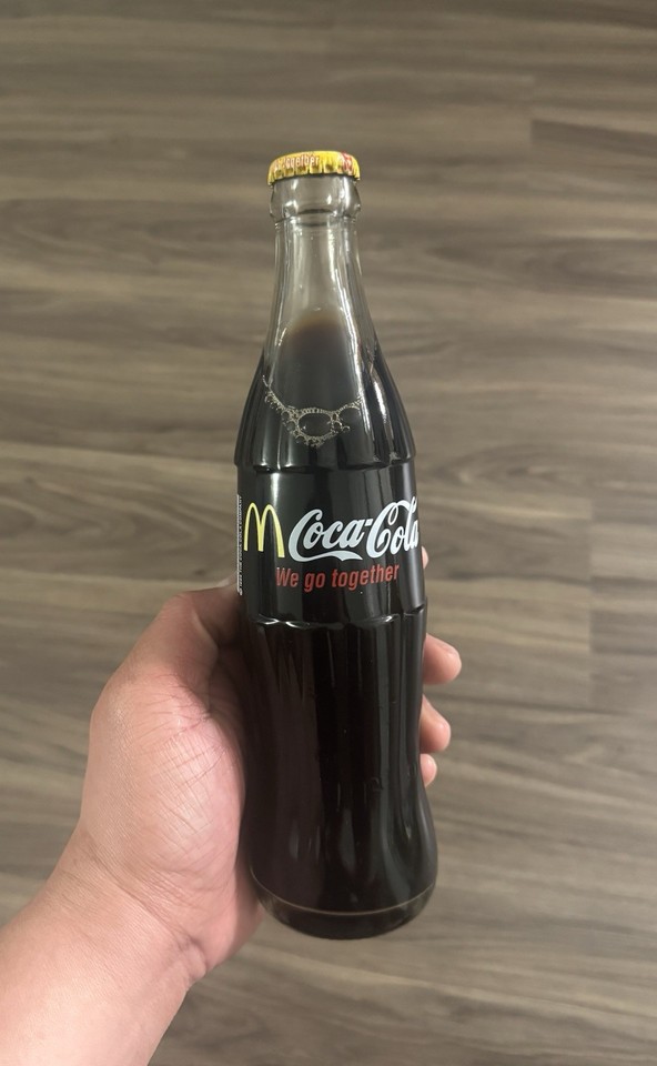 Vintage Rare Coca Cola Mcdonald’s Anniversary Bottle | eBay