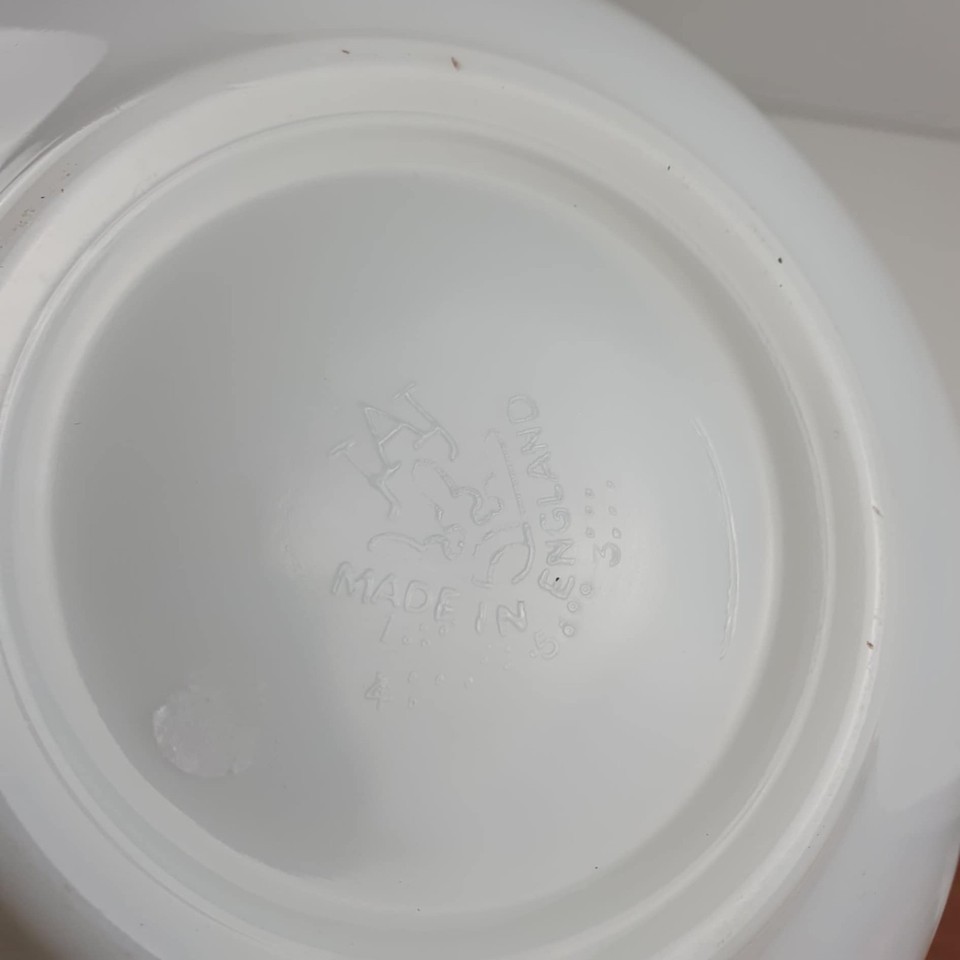 Vintage Retro Large 1960s JAJ Pyrex June Rose Cinderella Mixing Bowl ...