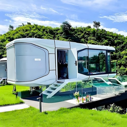 Wind Resistance Prefabricated House Quick Setup Space Capsule House | eBay