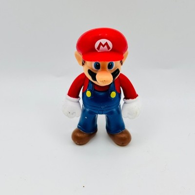 Super Mario Figure Nintendo Red Hat Blue Overalls Collectible Toy | eBay