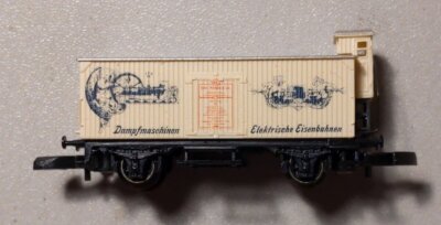 Marklin Z Scale Steam Engines Electric Railways Reefer with Brakeman's ...