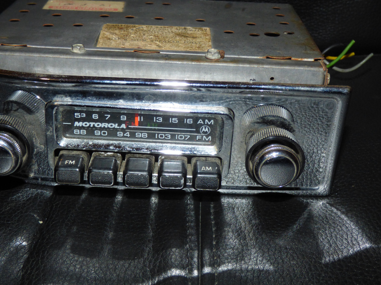 VINTAGE MOTOROLA CAR RADIO RARE! | eBay