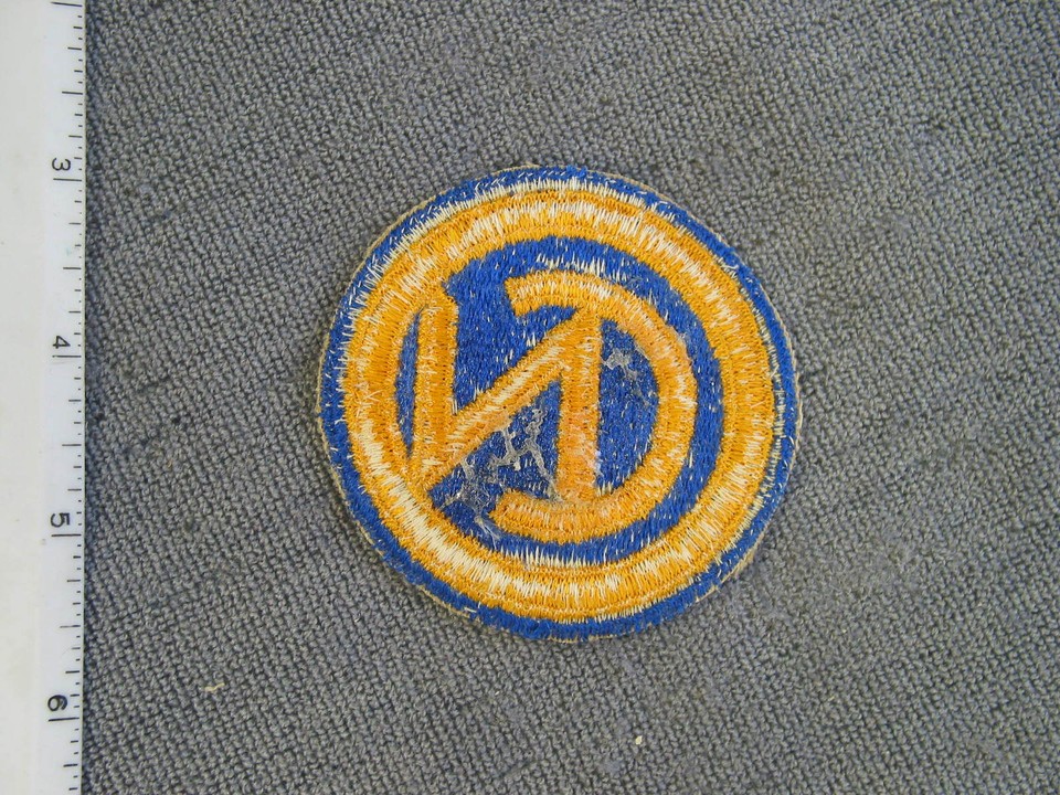 1940's WWII issue U. S. Army 102nd Infantry Division Patch by NS Myers ...