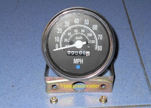 Willys M Series Jeeps MB GPW CJ2A CJ3A CJ3B Speedometer km h MPH WH | eBay