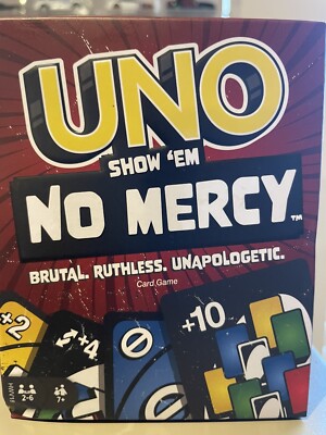 UNO show em no mercy card game | eBay