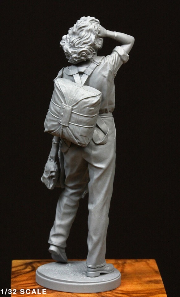 1/32 Scale Resin Figures Model Kit Classic Girl Unpainted Unassembled ...