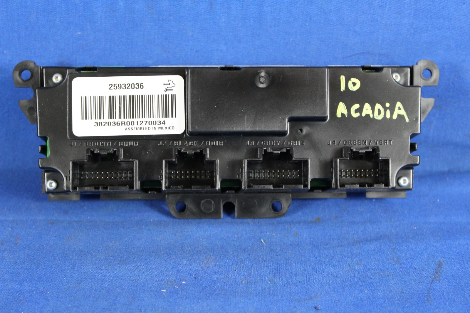 2010 GMC Acadia Climate Control Unit-wore | eBay