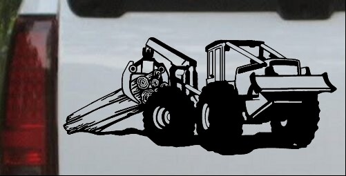 Skidder Clipart
