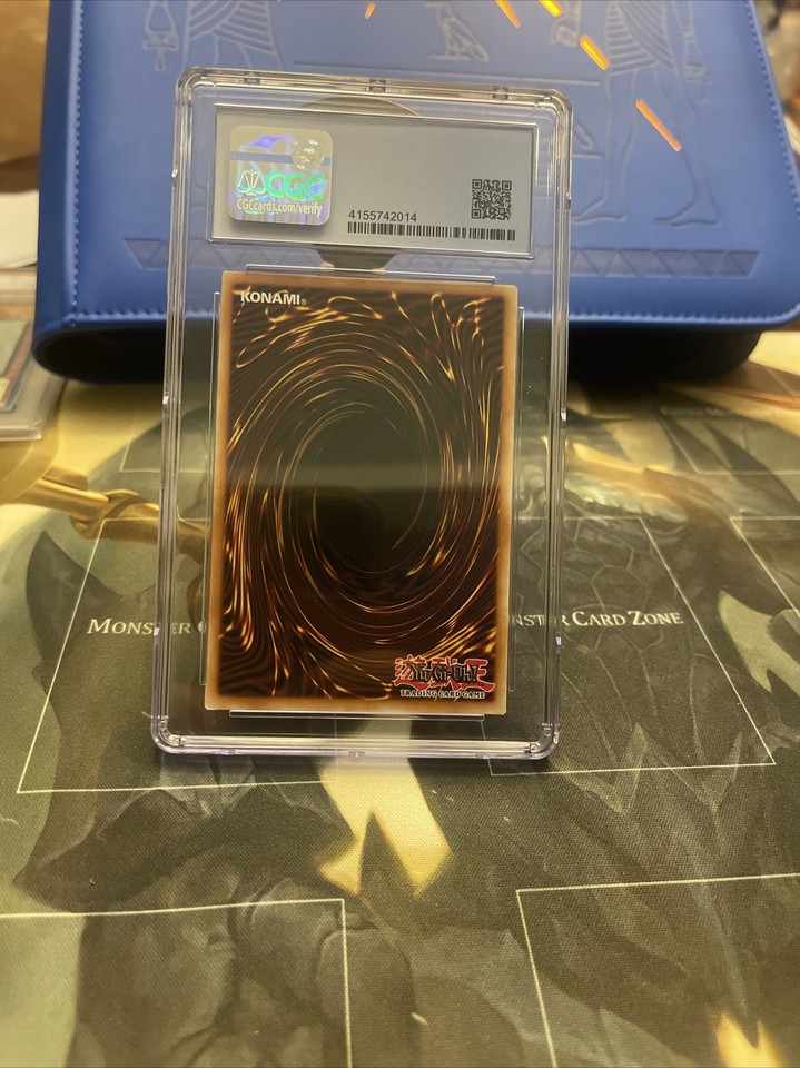 2018 Yugioh LOB-125 Gaia The Dragon Champion Secret Rare CGC 9.5 GEM ...