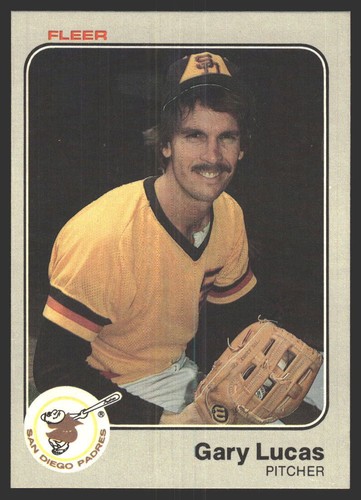 Gary Lucas #366 1983 Fleer San Diego Padres | eBay