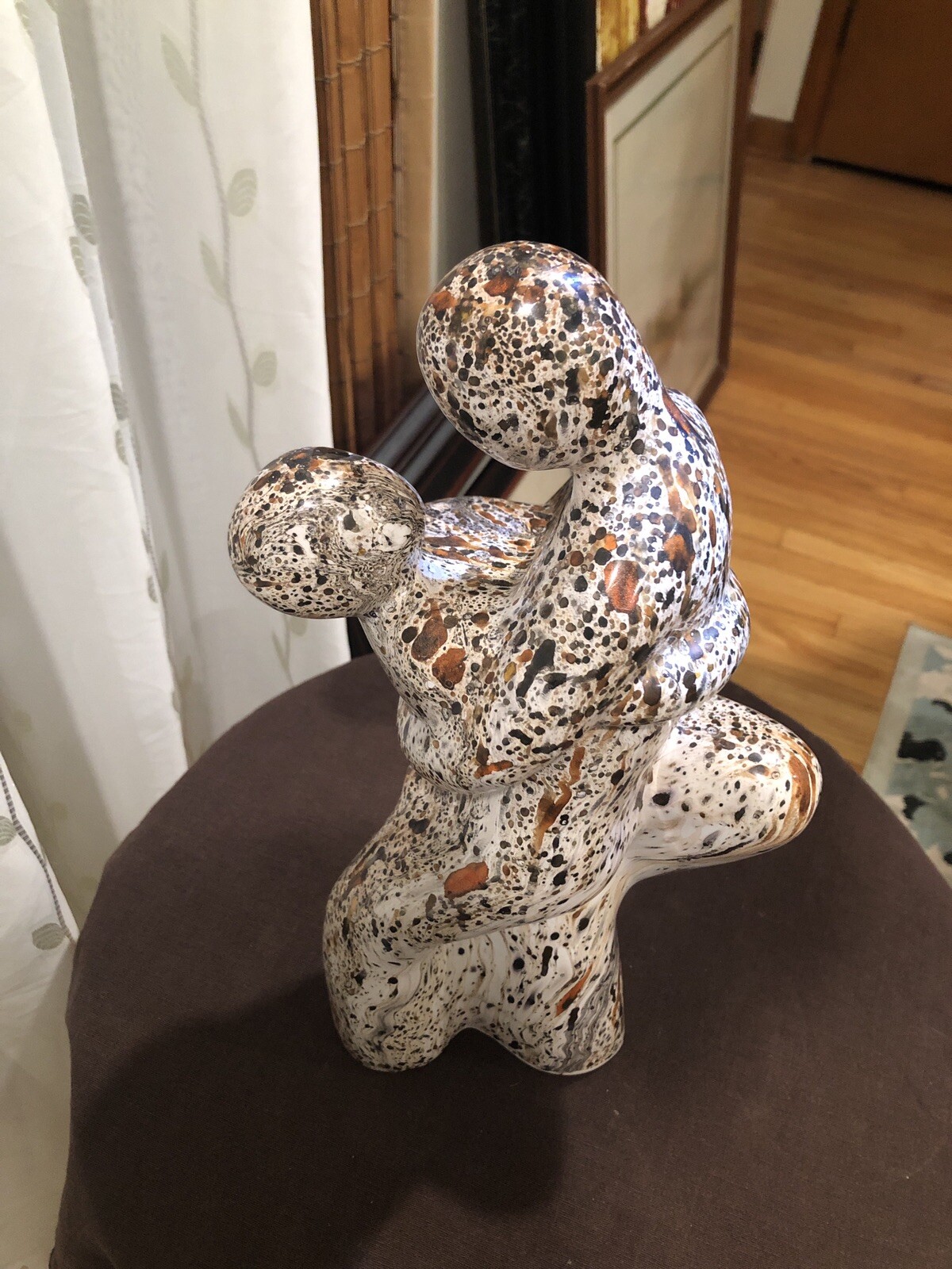 Rare Haeger Pottery Mid Century Couple Dancing Tango Sculpture Abstract ...