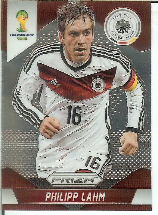2014 Panini Prizm World Cup Soccer Brasil Philipp Lahm Card #86 Germany ...
