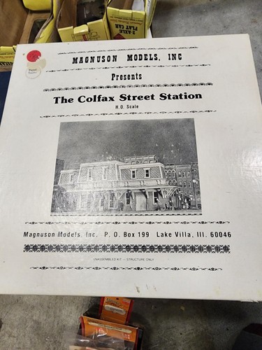 Magnuson Models Inc. The Colfax Street Station M513 HO Scale Resin ...