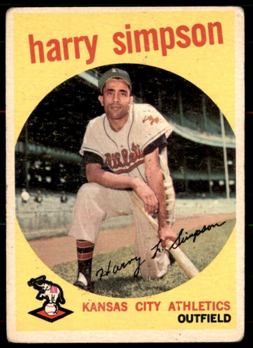 1959 Topps #333 Harry Simpson | eBay