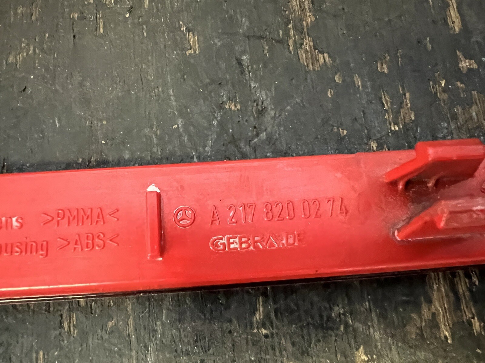 GENUINE MERCEDES BENZ CLA C217 AMG D/SIDE REAR BUMPER REFLECTOR ...