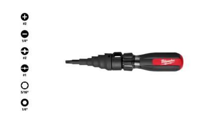 Milwaukee Tool 48-22-2870 7In1 Conduit Reamer Screwdriver With Ecx Bit ...