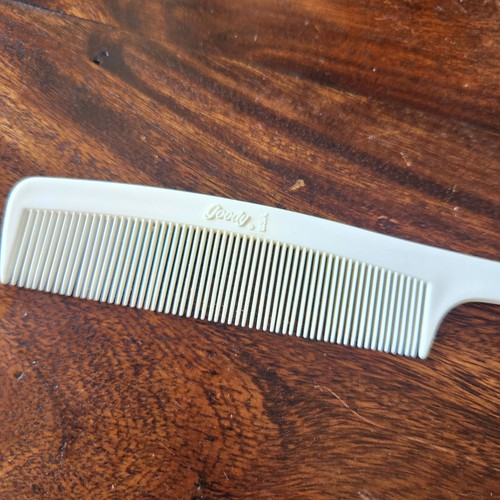 Vintage Plastic Goody Cream Comb 8 Inch Rat Tail Teasing | eBay