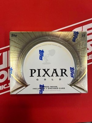 2025 Topps Disney Pixar Gold Factory Sealed Hobby Box | eBay