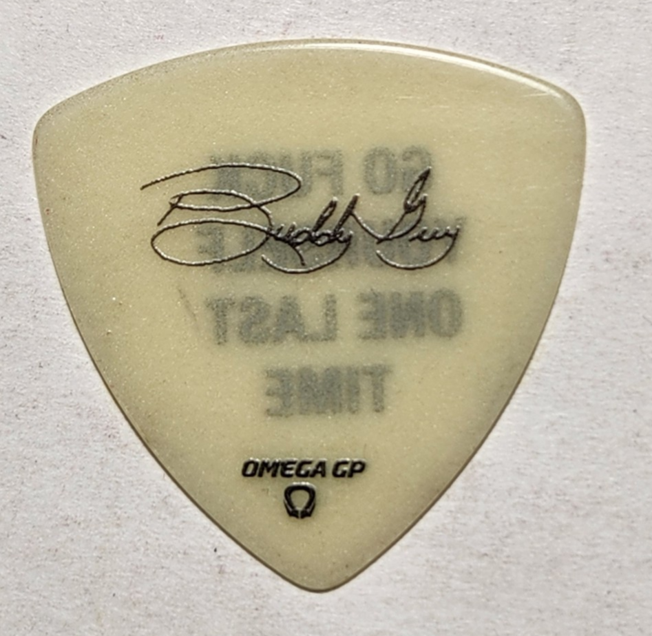 Buddy Guy - Go F*** Yourself One Last Time - Guitar Pick **GLOW | eBay