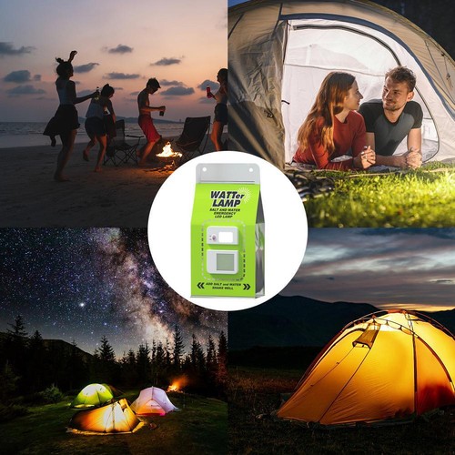 Salt Water Light Watter Lamp For Outdoor Camping Emergency Light Lamp ...