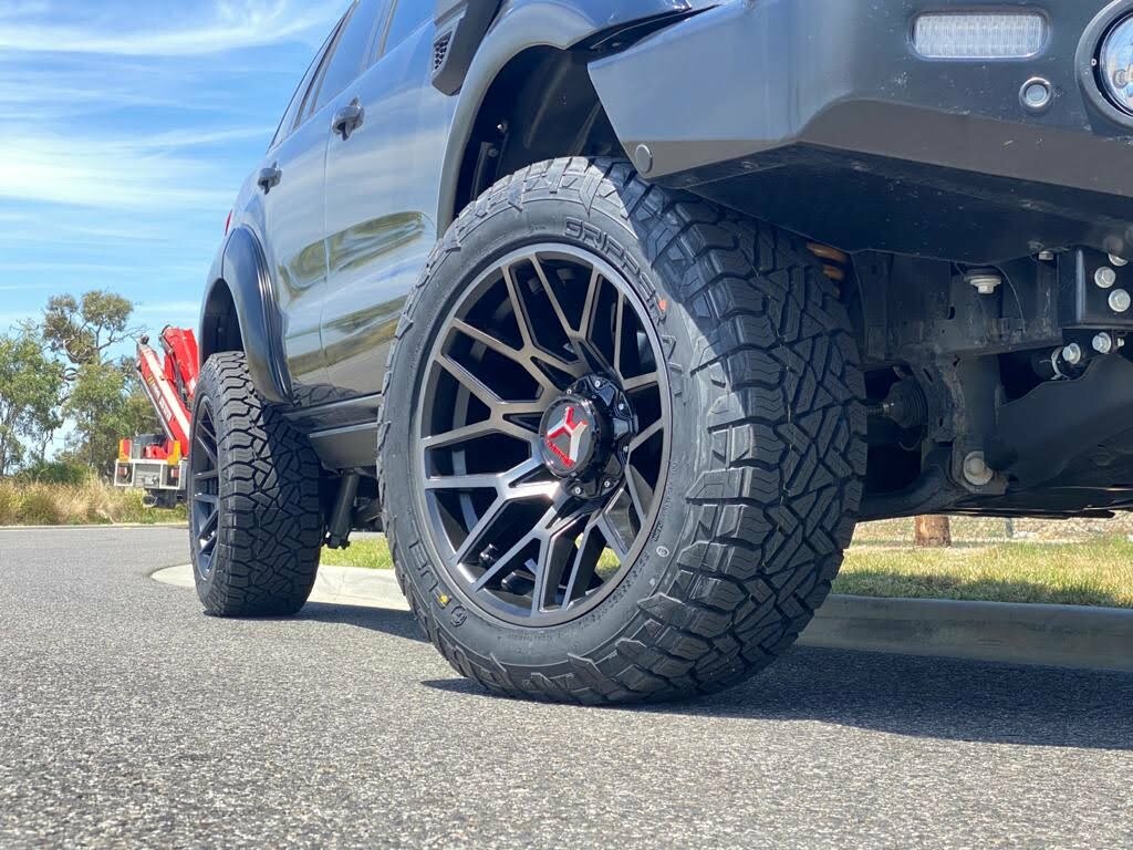 FORD F150 Wheels HARTES METAL Crossbow Rims Size 20x10 PCD 6x135 ET -18 ...