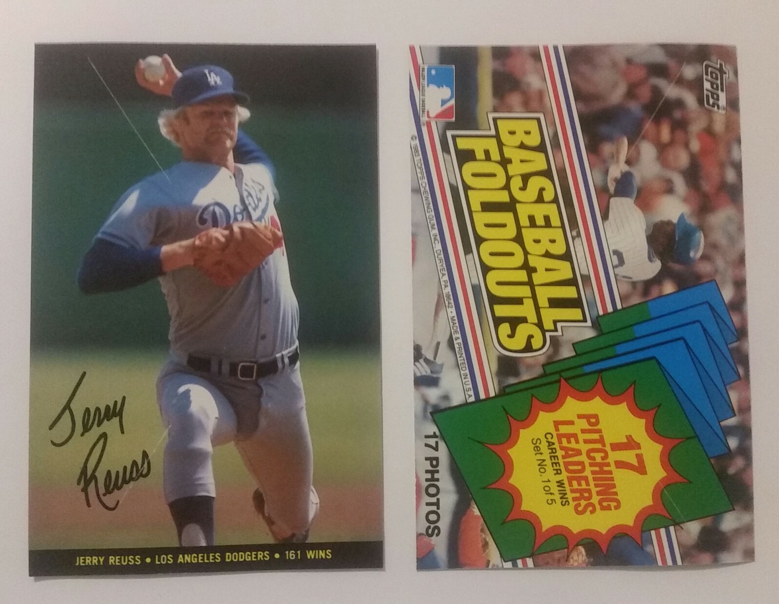 1983 Topps Baseball Foldouts *Pick Your Player* Jumbo Oddball - 10 ...