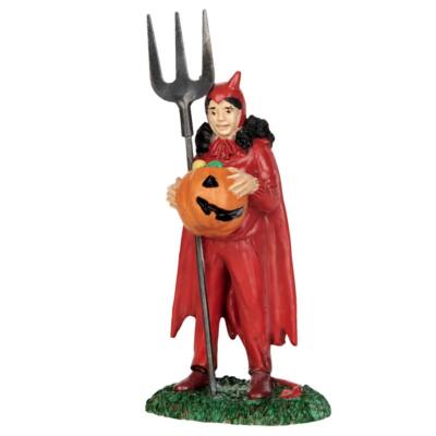 Lemax 2015 Little Imp Spooky Town #52312 Halloween Candy Kid Been To ...