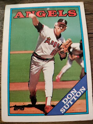1988 Topps Don Sutton California Angels #575 | eBay