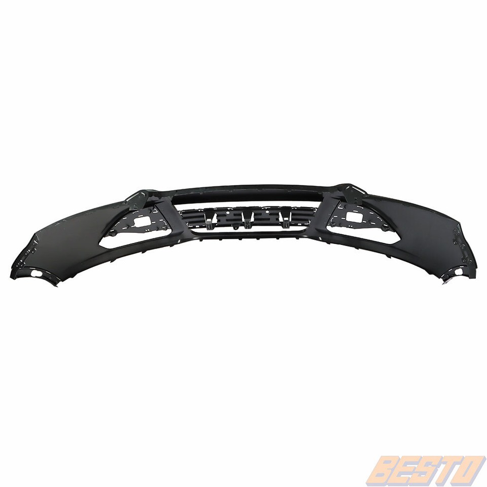 Front Bumper Cover For 2013 2014 2015 2016 Ford Escape Black Plastic ...