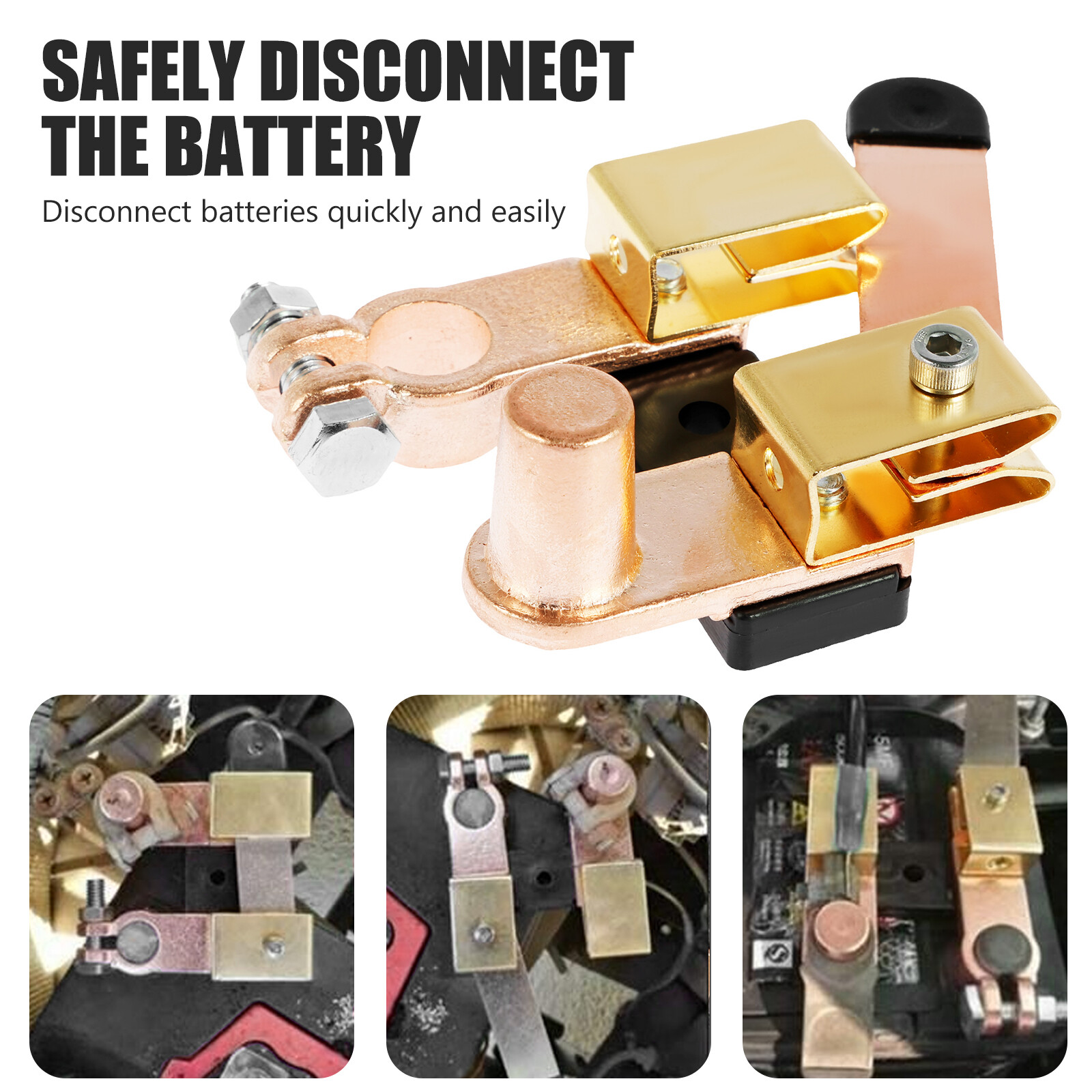 Blade Battery Disconnect Switch 12V/24V 250/750A Brass Battery Isolator ...