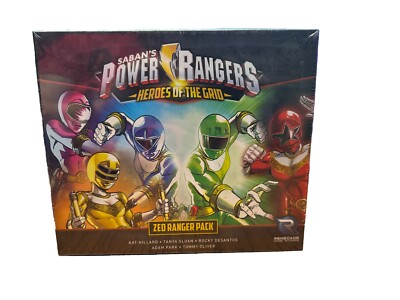 Power Rangers: Heroes of The Grid Zeo Ranger Pack NIB Sealed Red ...
