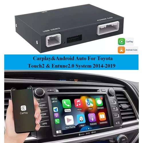 Wireless CarPlay Android Auto Car Decoder for Toyota Touch2/Entune2.0 ...