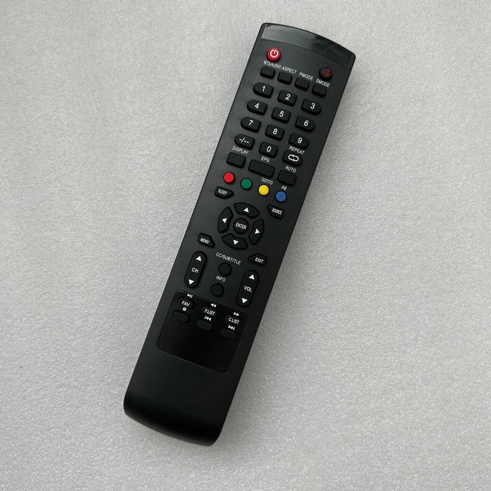 New Remote Control For Fujicom TV FJ-32ST1 & Sylvania SLED3215A LED LCD ...