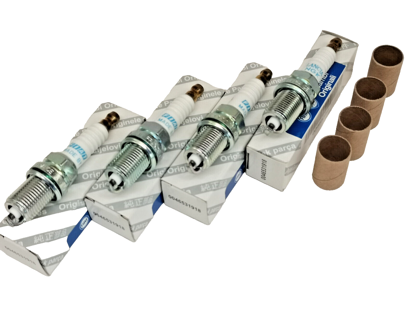4 St. Zündkerzen Fiat Punto Palio Doblo Stilo Lancia Y Dedra 46531918 ...