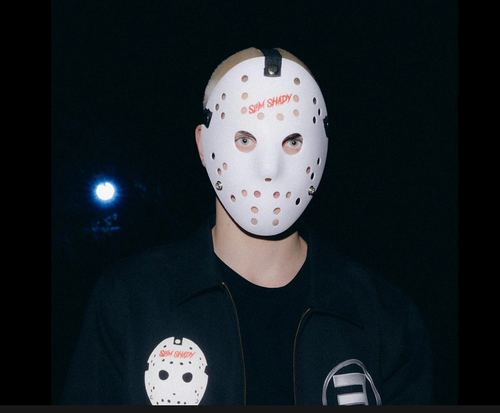 Eminem Slim Shady Hockey Mask The Death of Slim Shady (Coup de Grâce ...